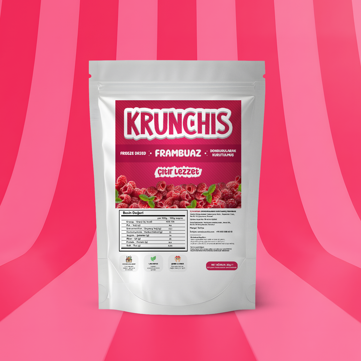 Krunchis Freeze Dried Meyve – Dondurularak Kurutulmuş